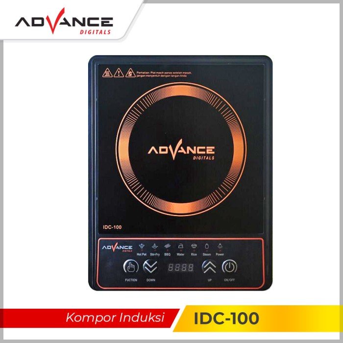 Advance Kompor Induksi Listrik IDC-100 Hemat Listrik - Advance Digitals