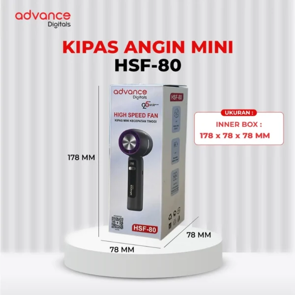 KIPAS ANGIN ADVANCE MINI FAN HSF-80 - Advance Digitals