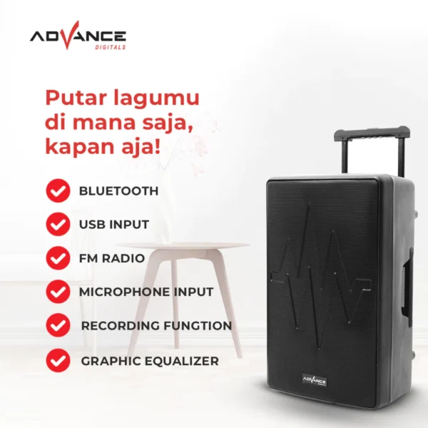 SPEAKER ADVANCE KK-1800 - Advance Digitals