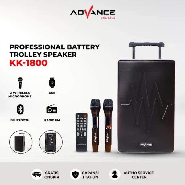 SPEAKER ADVANCE KK-1800 - Advance Digitals
