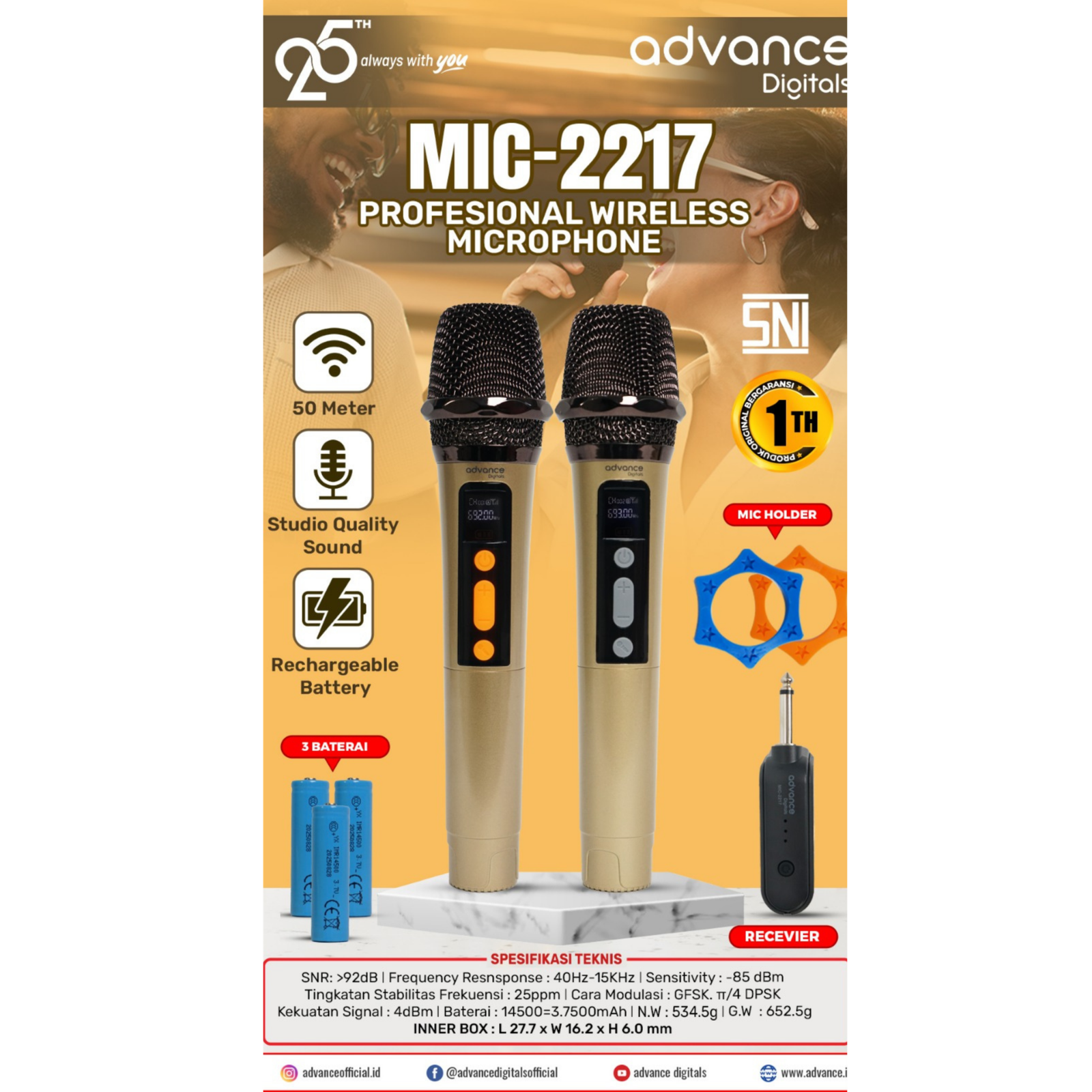 Mengenal Jenis microphone dan Kegunaannya - Advance Digitals